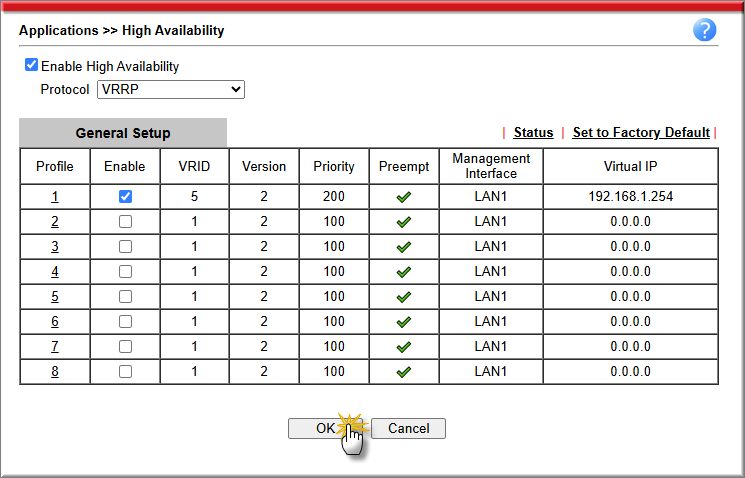 DrayOS 4 - Hướng Dẫn cấu hình tăng khả năng dự phòng với VRRP | Các mô hình hệ thống mạng thông ...